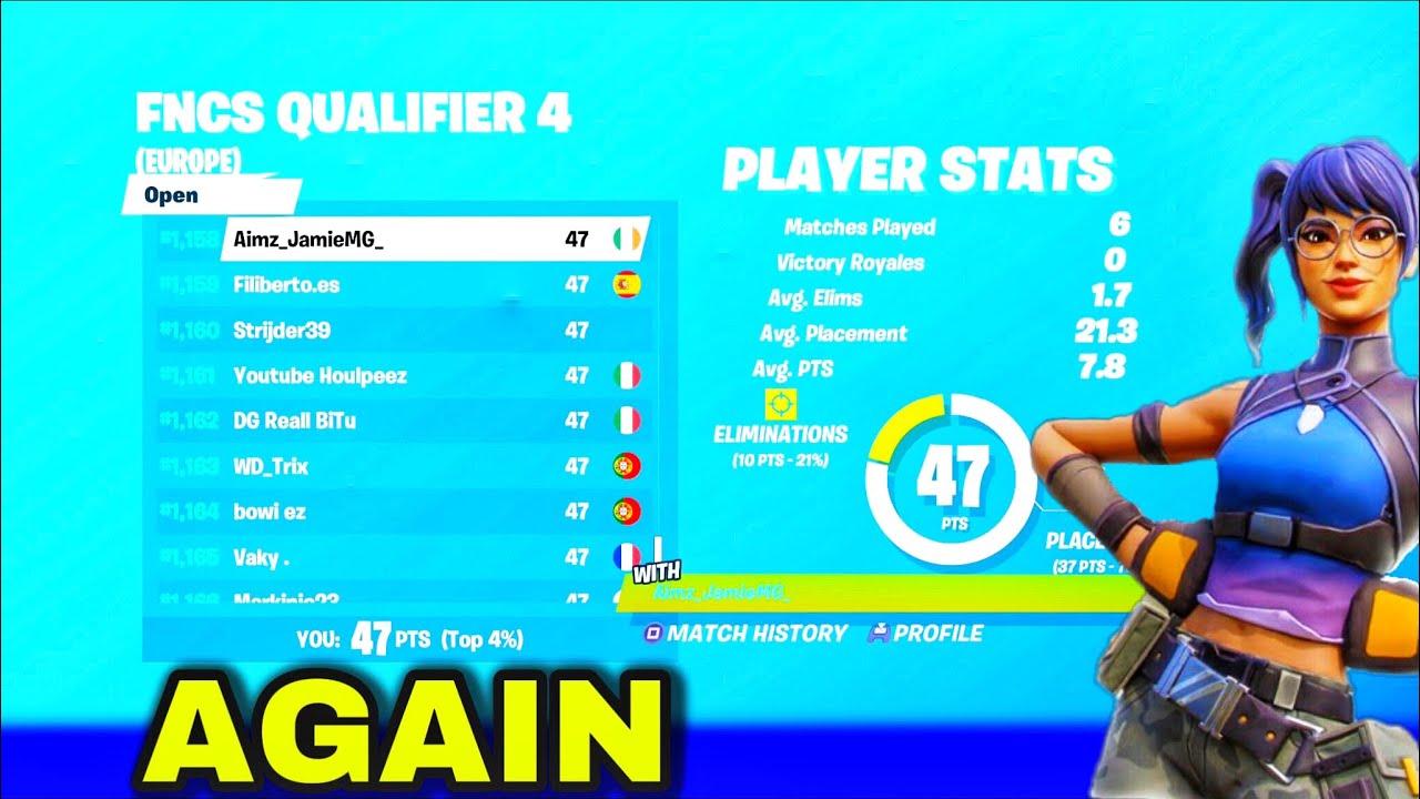 How I Qualified For FNCS On Console (Again) - YouTube