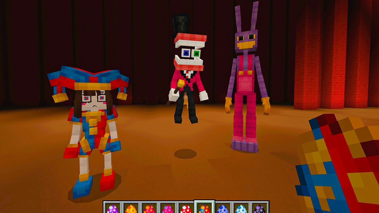 Pomni Transformation to Abstraction in Minecraft (The Amazing Digital ...