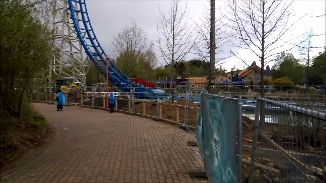 Pulsar testing at Walibi Belgium 24/04/2016 - YouTube