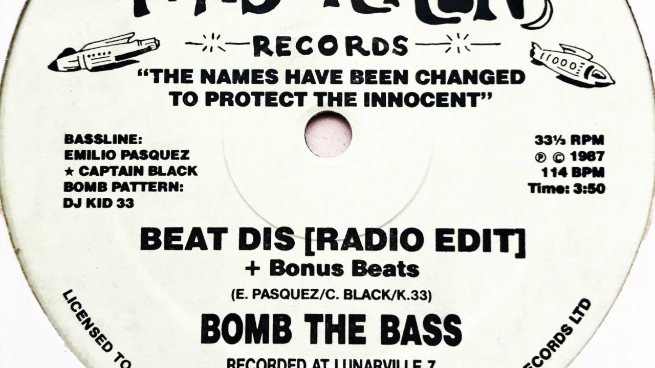 Bomb The Bass - Beat Dis (Radio Edit) - YouTube