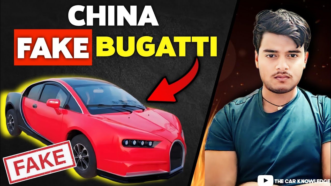 Chinese fake Bugatti Chiron and specification of fake Bugatti Chiron ...