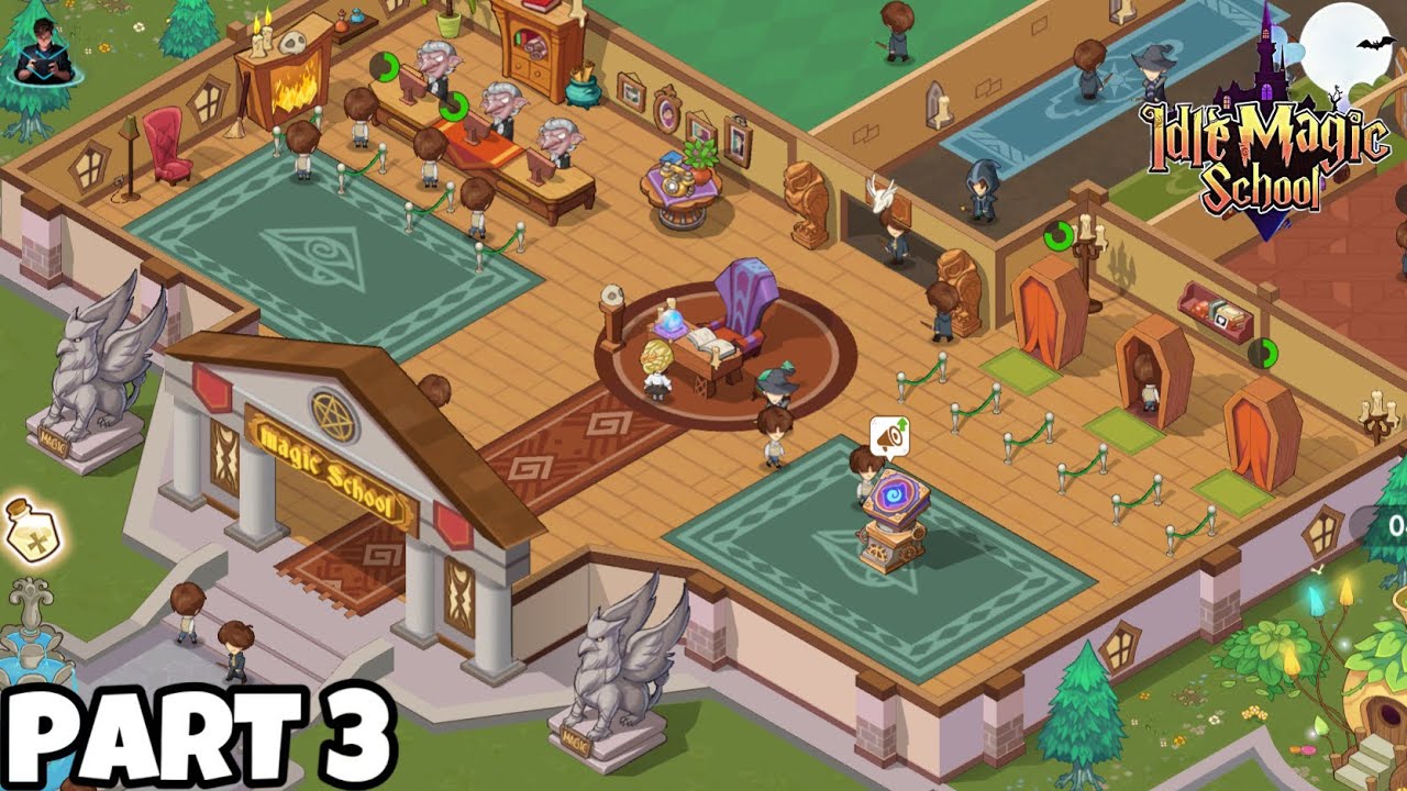 Idle Magic School Part 3 Gameplay Walkthrough | Android / iOS - YouTube