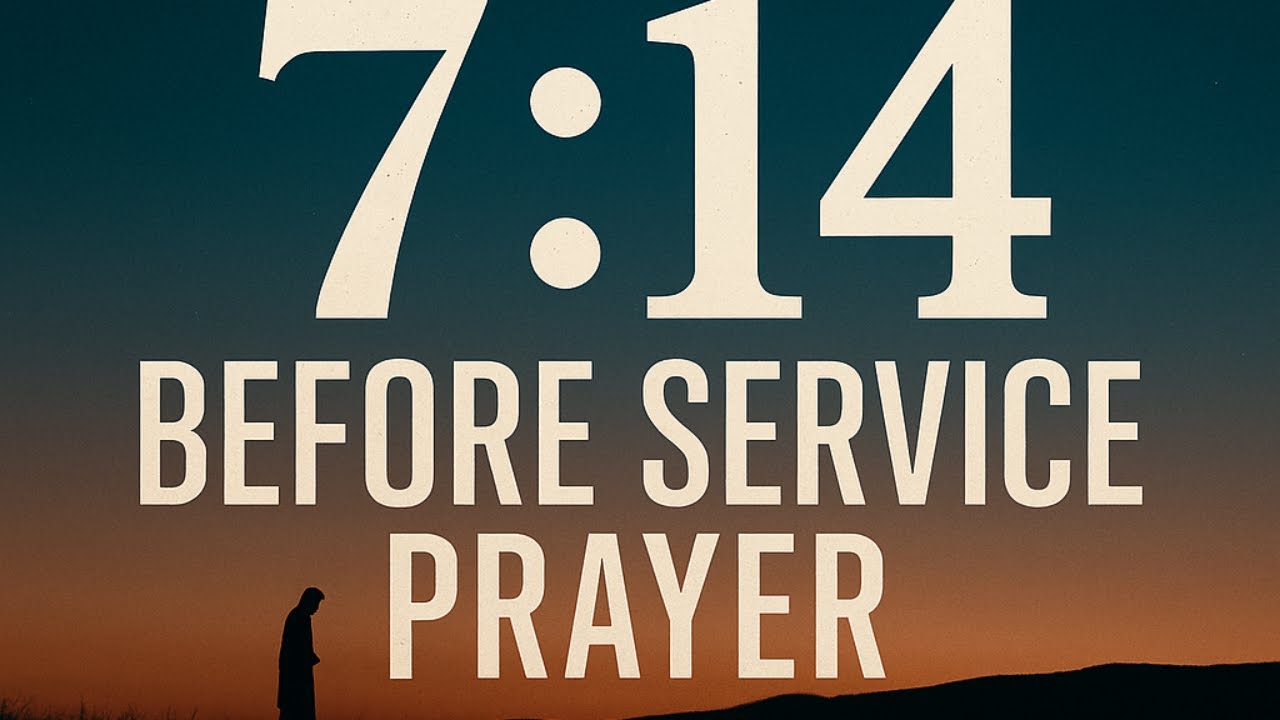 Before Service Sunday Prayer - YouTube
