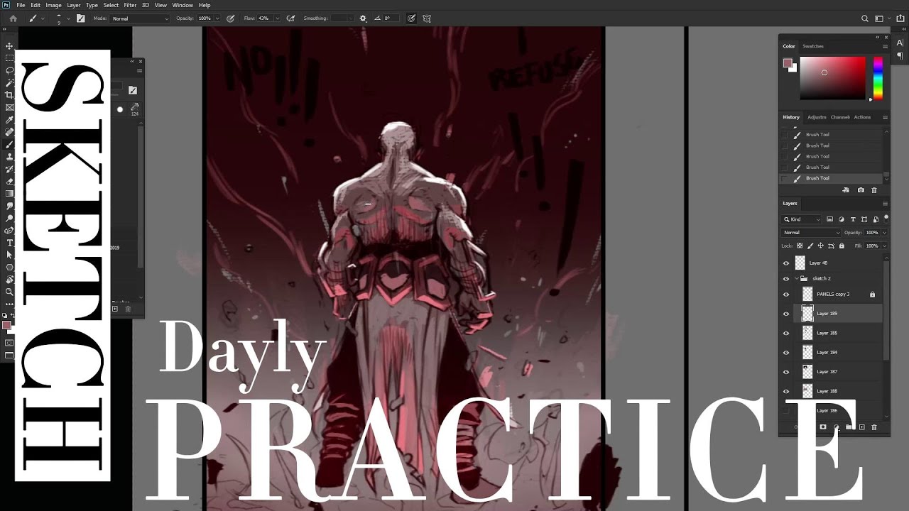 MORNING SKETCH memory exercice - YouTube