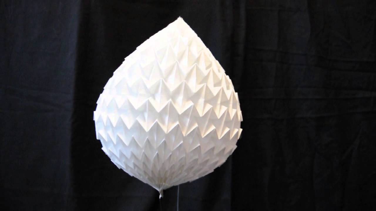 Kinetic origami - YouTube