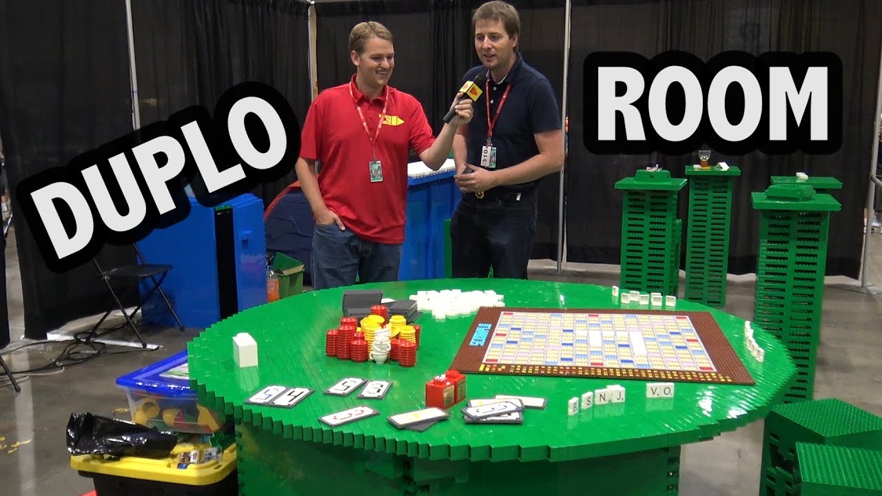 Game Room Made Entirely of Duplo at Brickworld Chicago 2017 - YouTube