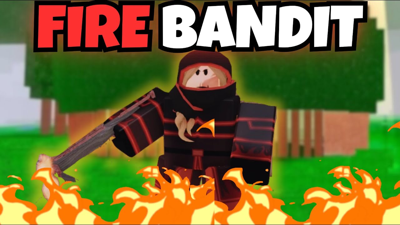 SURVIVING 99 NIGHTS IN THE FOREST WITH THE FIRE BANDIT CLASS | ROBLOX ...
