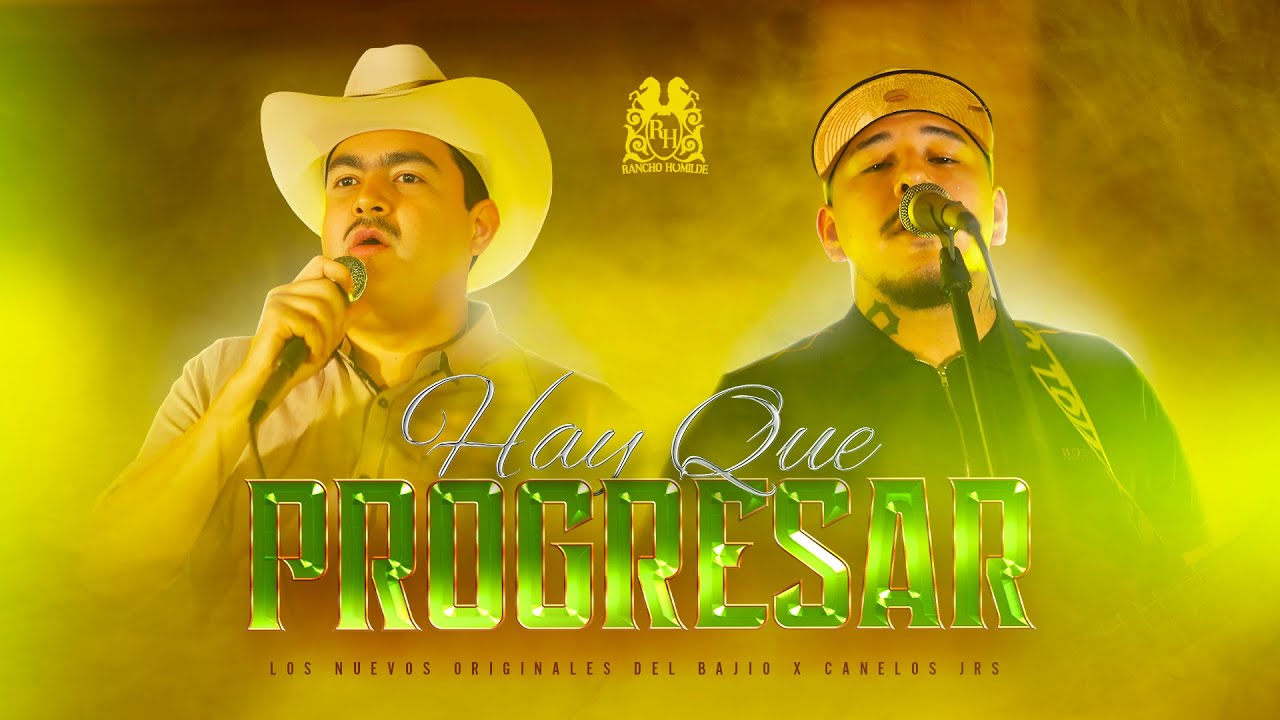 Los Nuevos Originales Del Bajio x Canelos Jrs - Hay Que Progresar [En Vivo] - YouTube