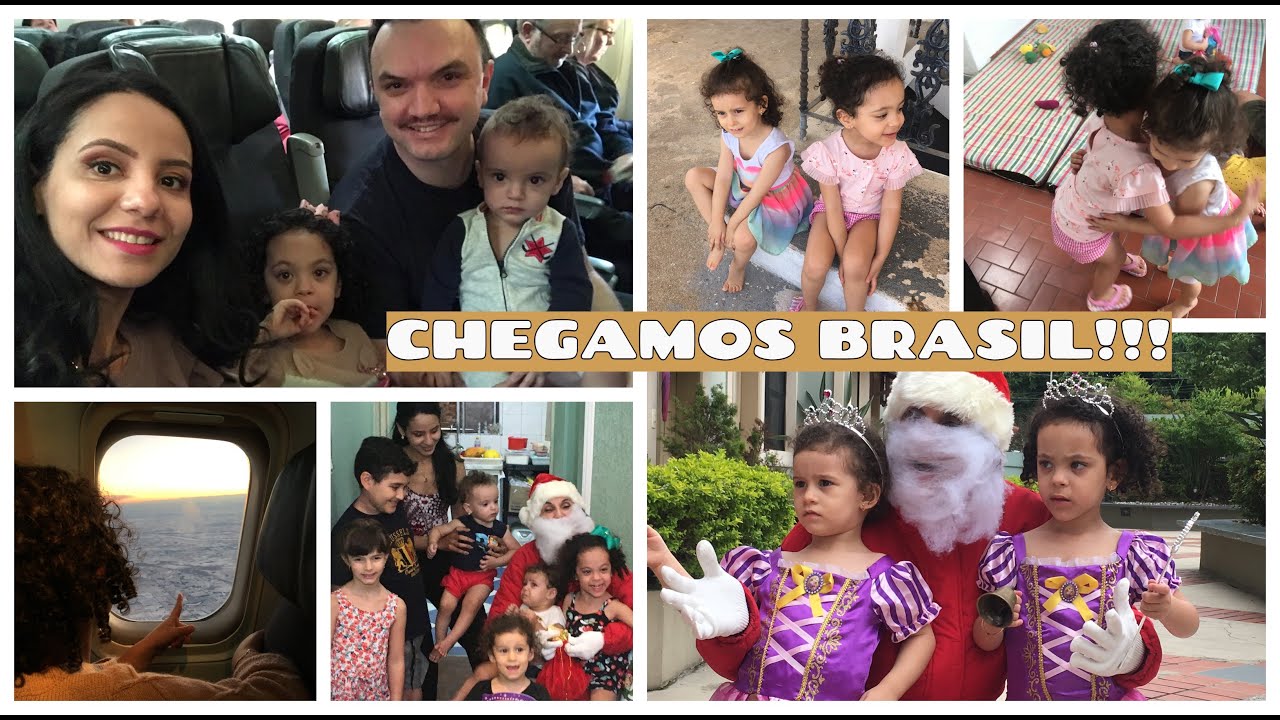 PRIMEIRA VIAGEM INTERNACIONAL DO CALEB - Brasil 2019 - YouTube