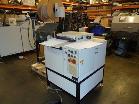 Renz RSB 360 QSA Wire Book Binding Machine For Sale Gab Supplies Ltd 2001