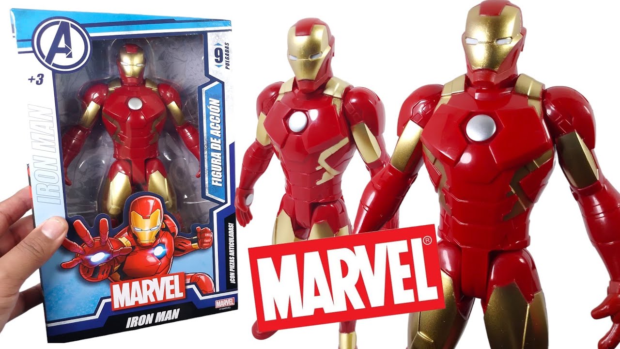 Iron Man de 9 pulgadas! El boom de figuras de acción de Marvel Avengers ...