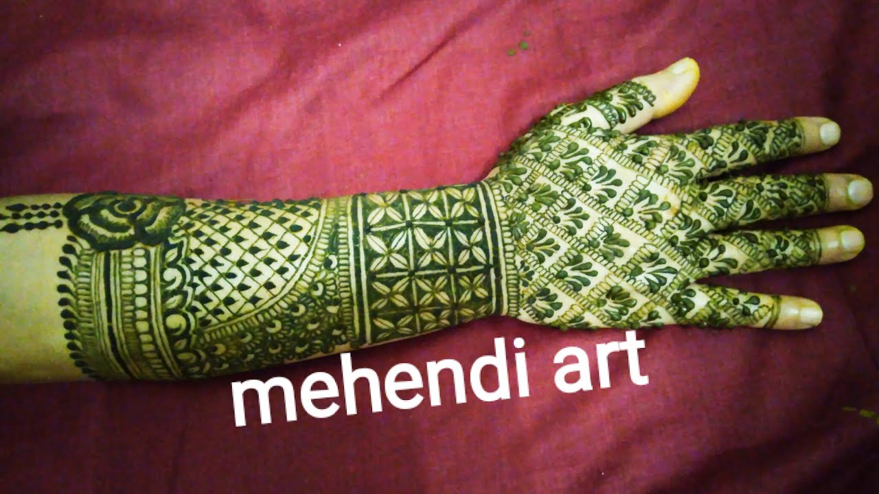 latest bridal mehendi design || specially for wedding season.. - YouTube