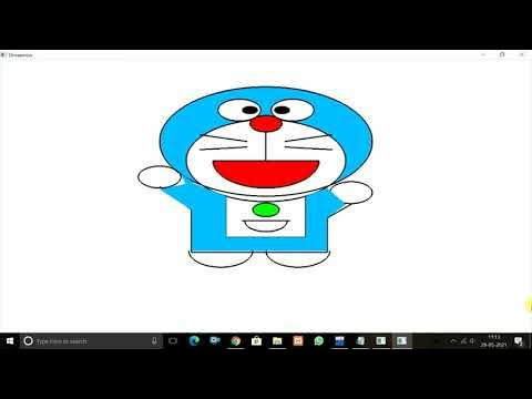 Doraemon Computer Graphics / OpenGL Project With Source Code - YouTube