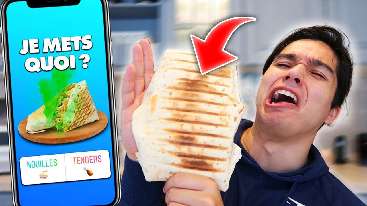 JE MANGE LE TACOS DES ABONNÉS ! - YouTube