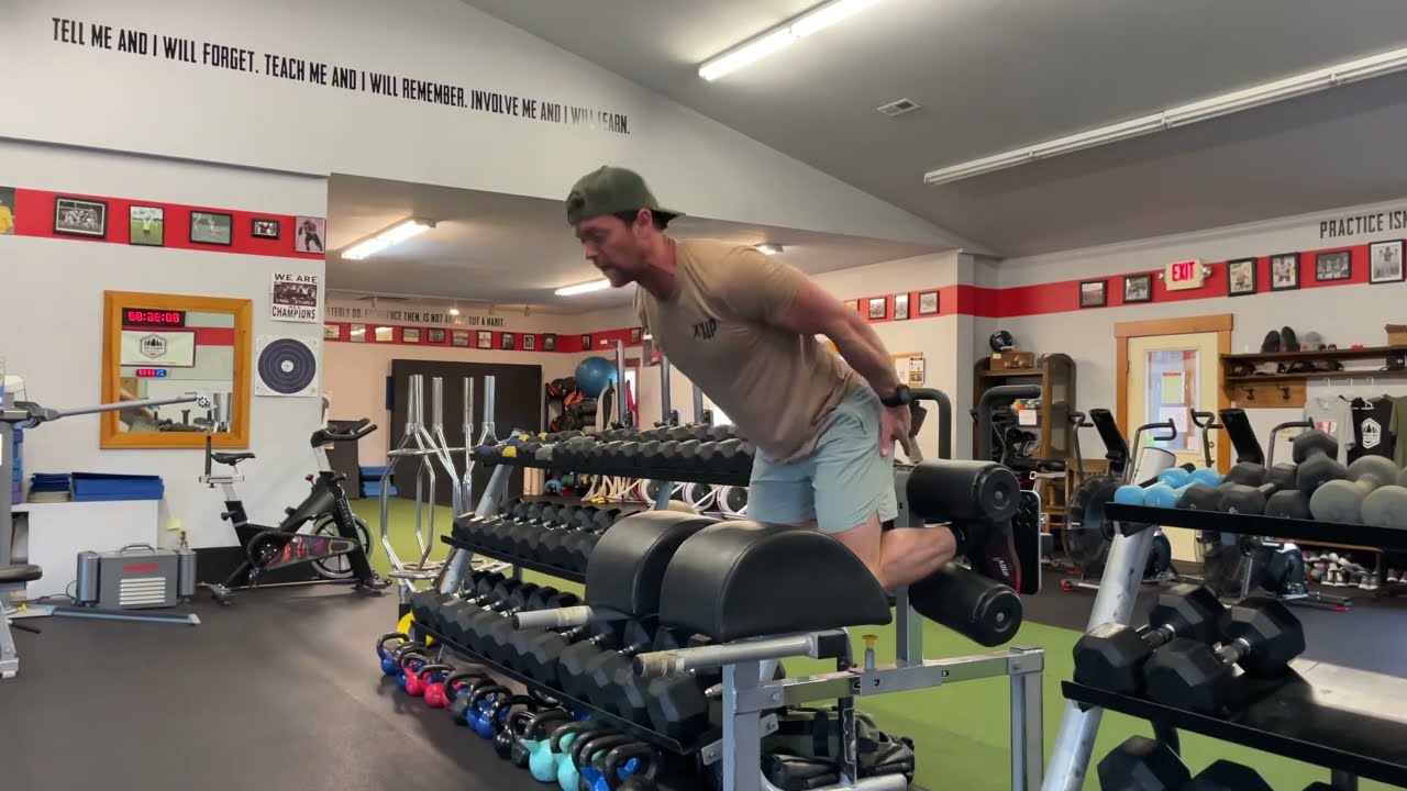 GHR or Nordic Hip Hinge - Hamstring Health & Performance - YouTube