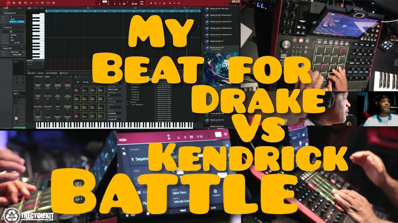 A beat for the #drake vs #Kendrick (for fun) @kendricklamar ...