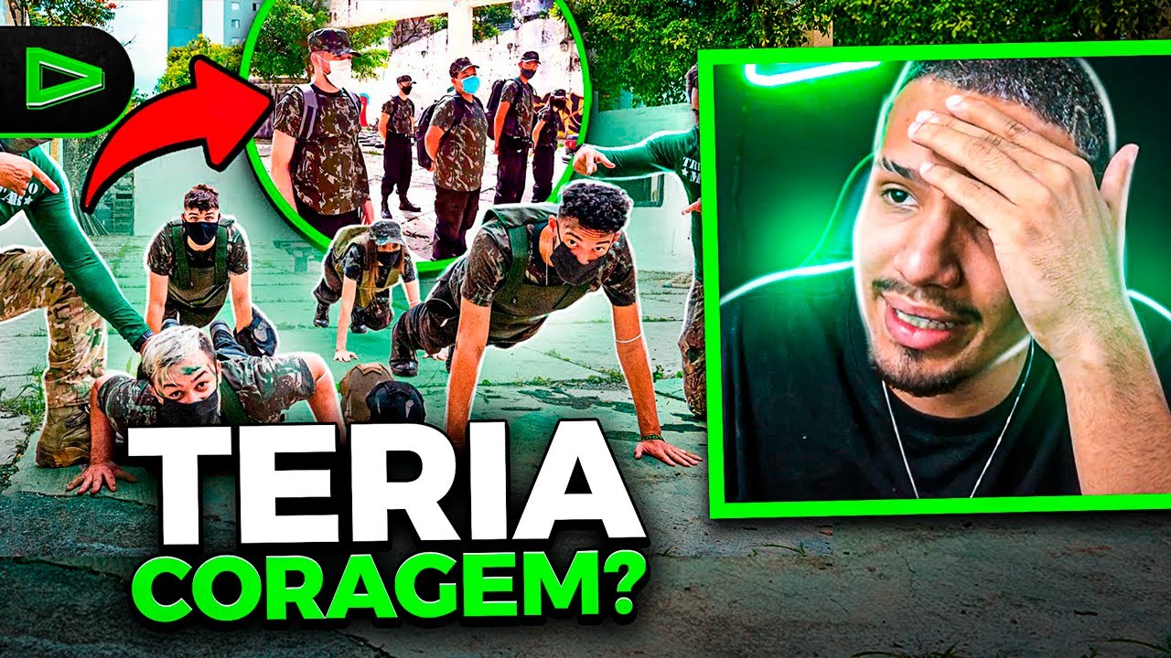 LOUD MOB REAGE AO TREINAMENTO MILITAR QUE OS INTEGRANTES DA LOUD ...