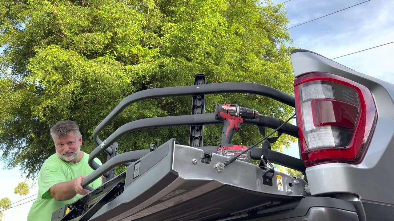 Ford Raptor Ford Brand Tailgate Extender - YouTube