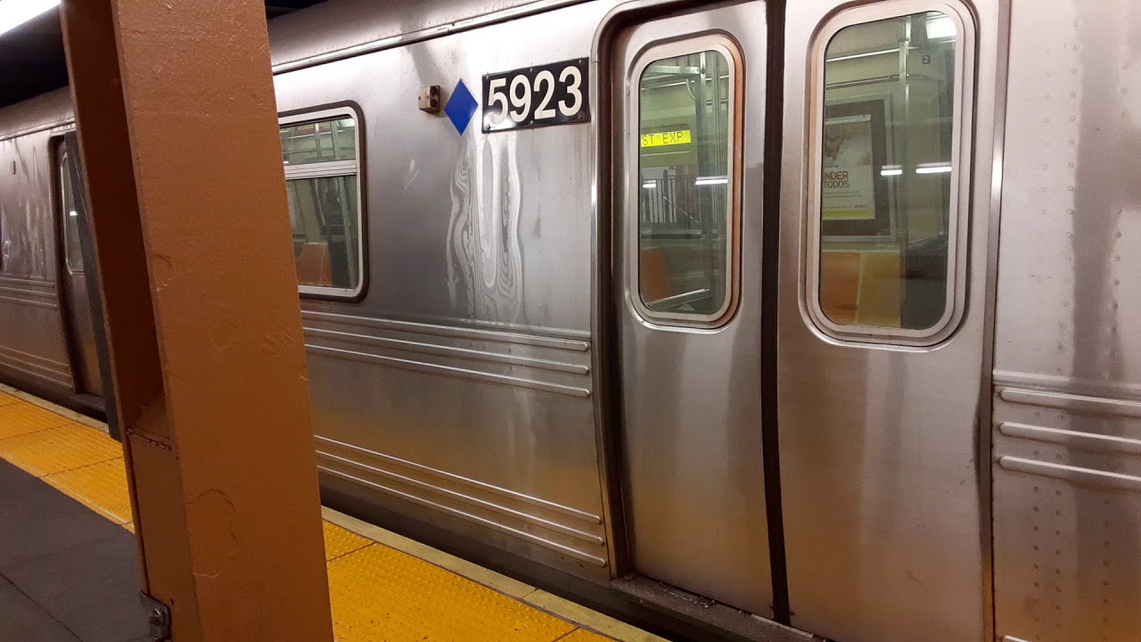 168th street bound R46/207th street bound R160 Half Cuomo (A) trains at ...