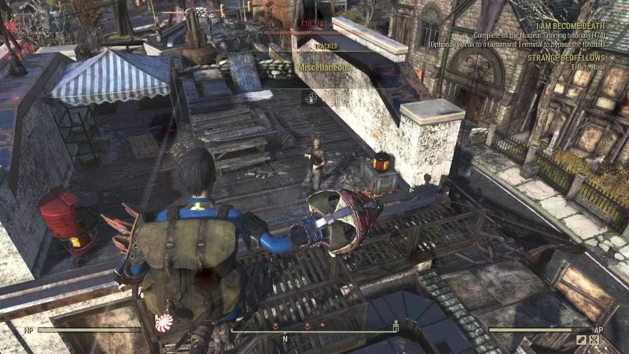 Fallout 76 1st & 3rd Person Combat - YouTube