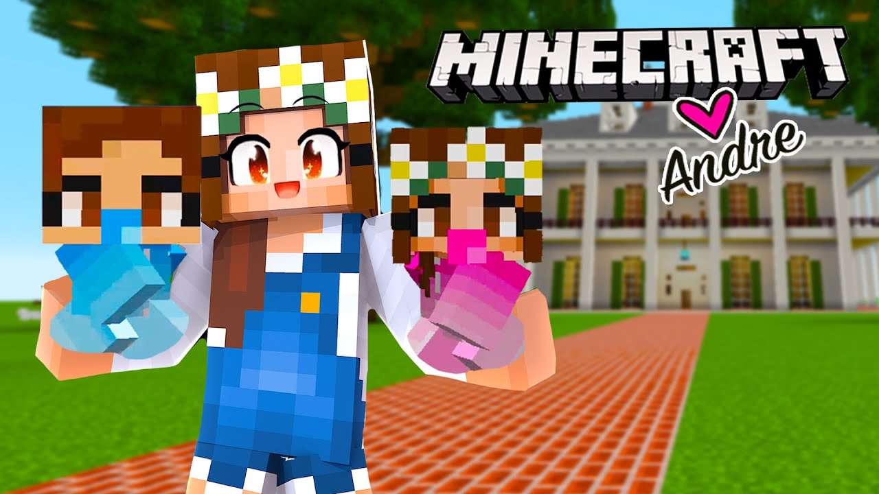 Trabajo en mi GUARDERÍA de MINECRAFT | Andre se hace gamer | Juegos de ...