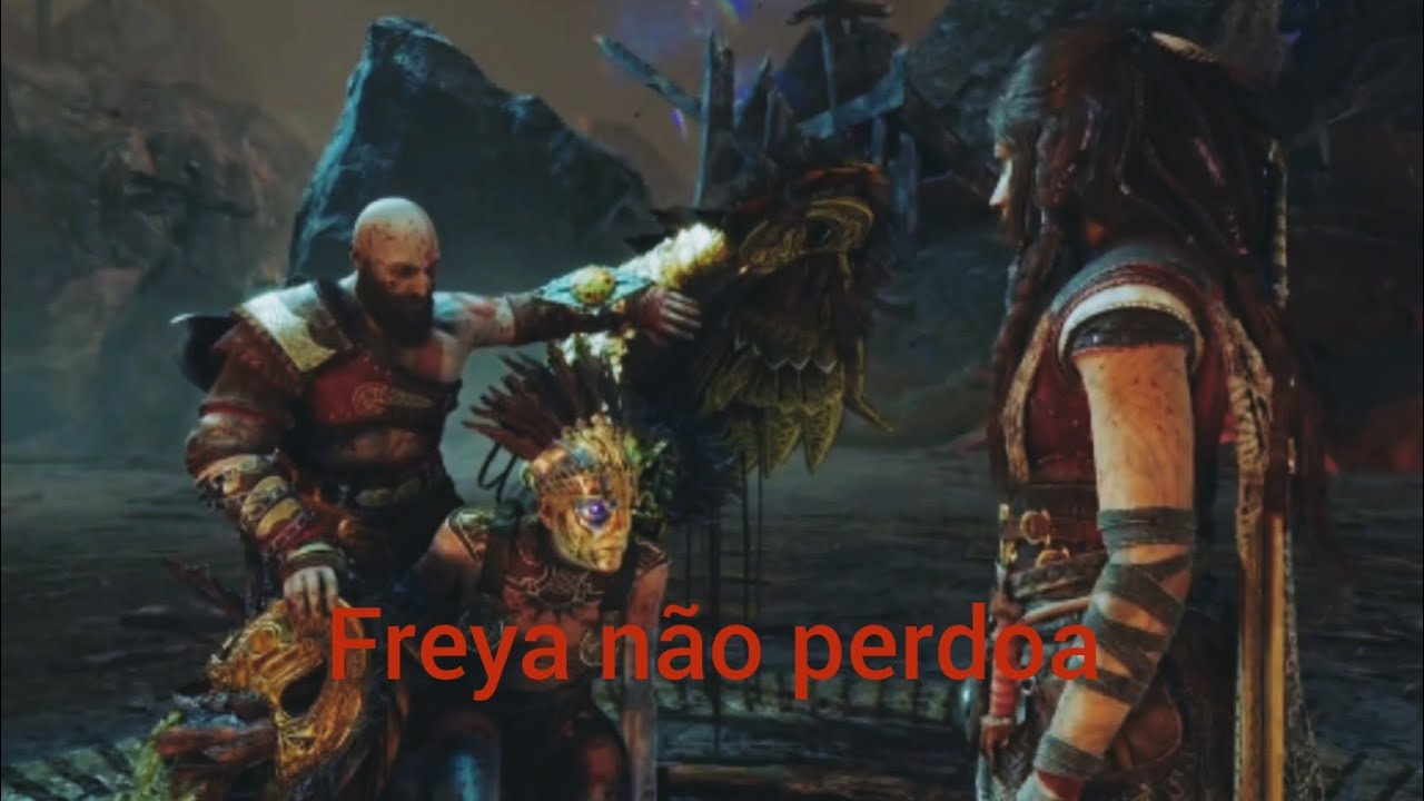 kratos e freya juntos são muito forte raiva das valkirias vai sem ...