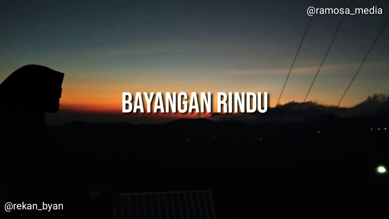 Visualisasi puisi | Bayangan Rindu - YouTube