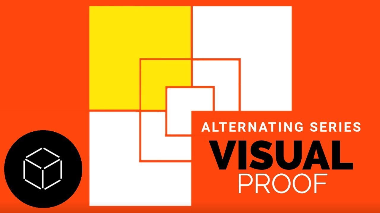 Alternating series - animation (proof without words) - YouTube