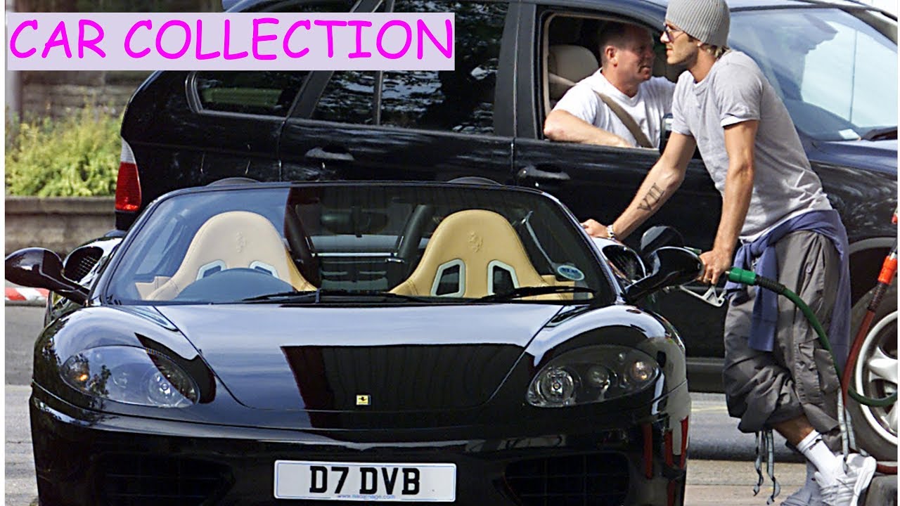 David beckham car collection - YouTube