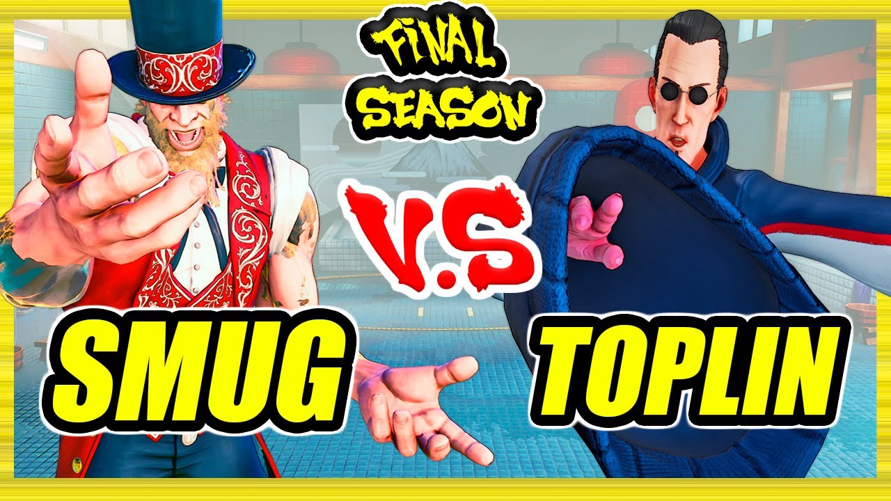 SFV CE 🔥 Smug (G) vs Toplin (F.A.N.G) 🔥 Ranked Set 🔥 Street Fighter 5 ...