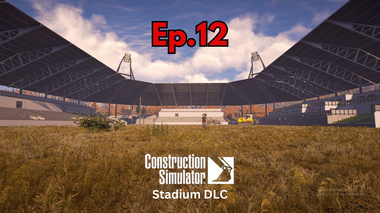 EU Map Ep.12 Stadium DLC Entrance Construction Simulator - YouTube