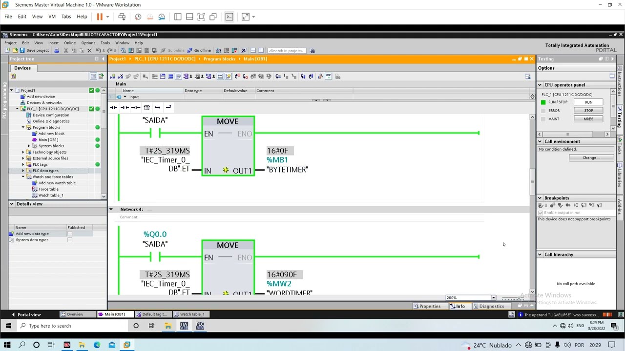 ELIPSE E3 com PLC SIM SIEMENS - conectando TAGS do PLC SIM no ELIPSE E3 ...