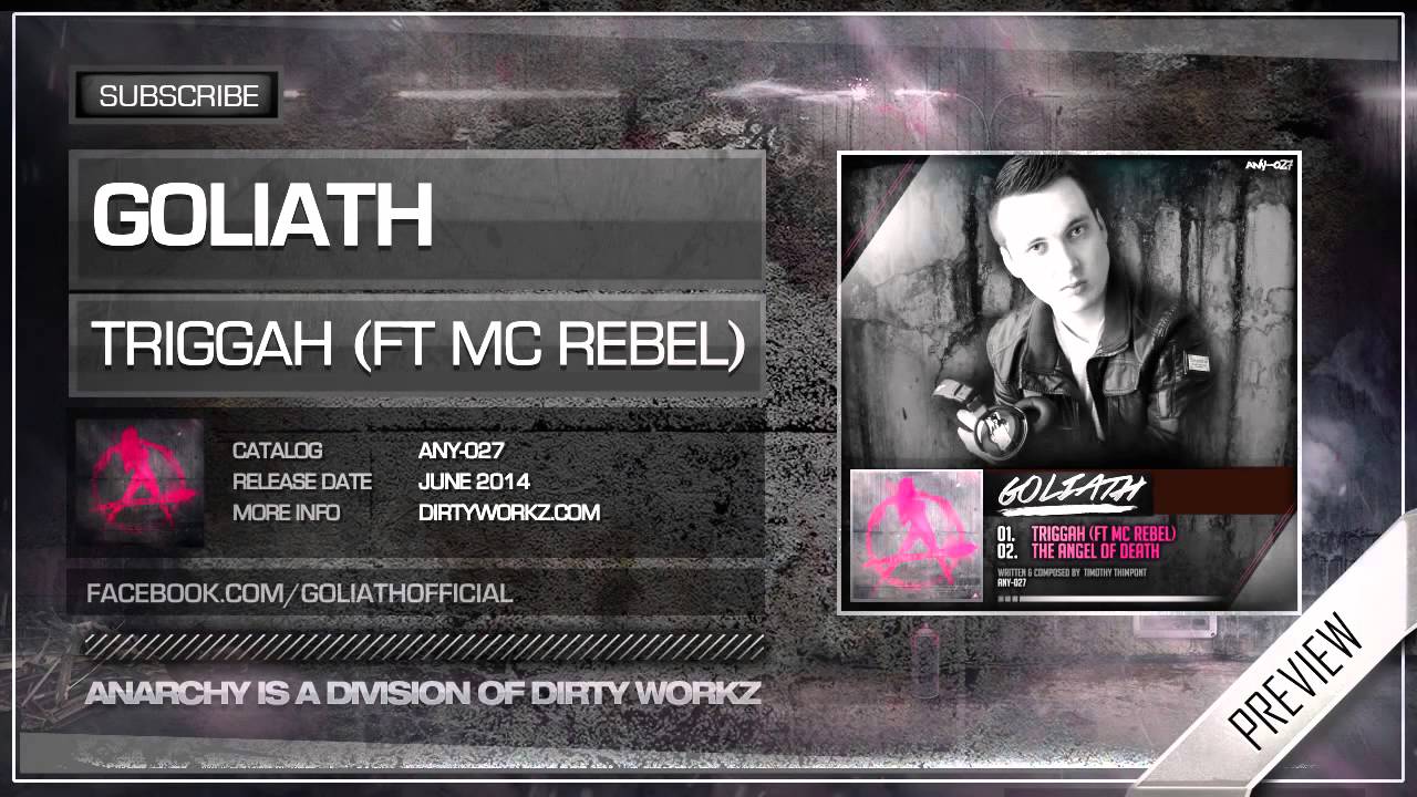 Goliath ft. MC Rebel - Triggah (Official HQ Preview) - YouTube