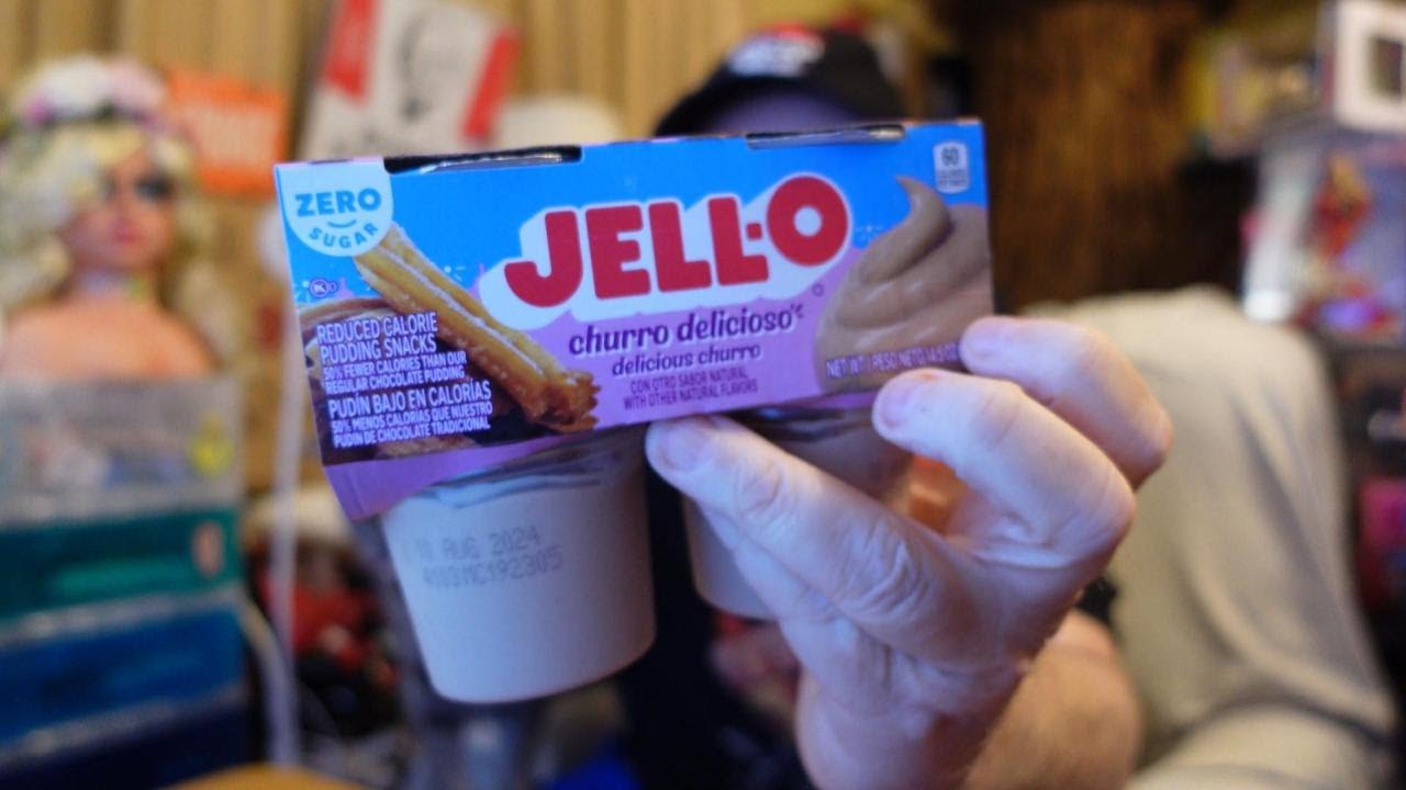 Otis Eatz Churro Jello Pudding - YouTube
