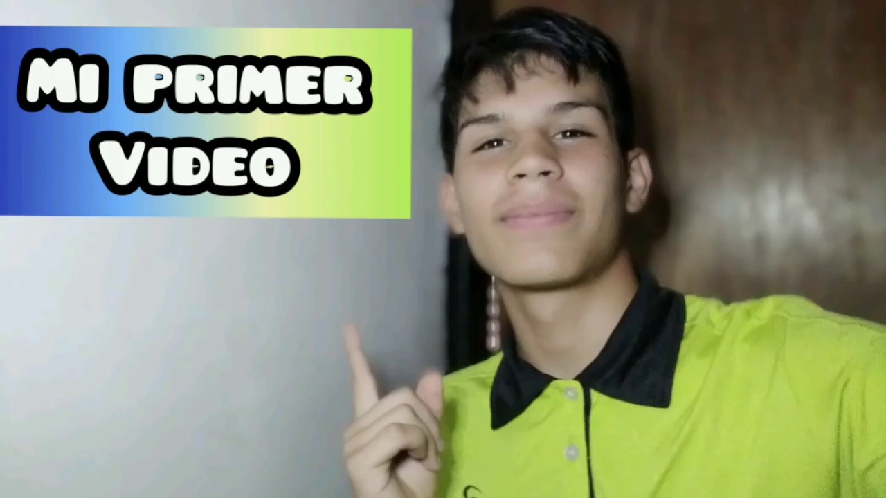 Mi primer video en YouTube 😁 - YouTube