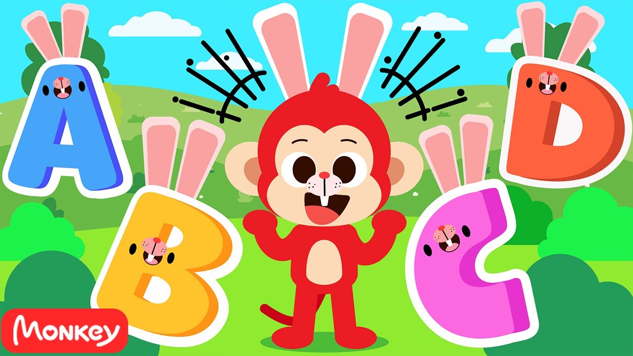 ABC Hop! 🐰🎶 ABC Movement Game for Kids | Songs From Monkey's Classroom ...