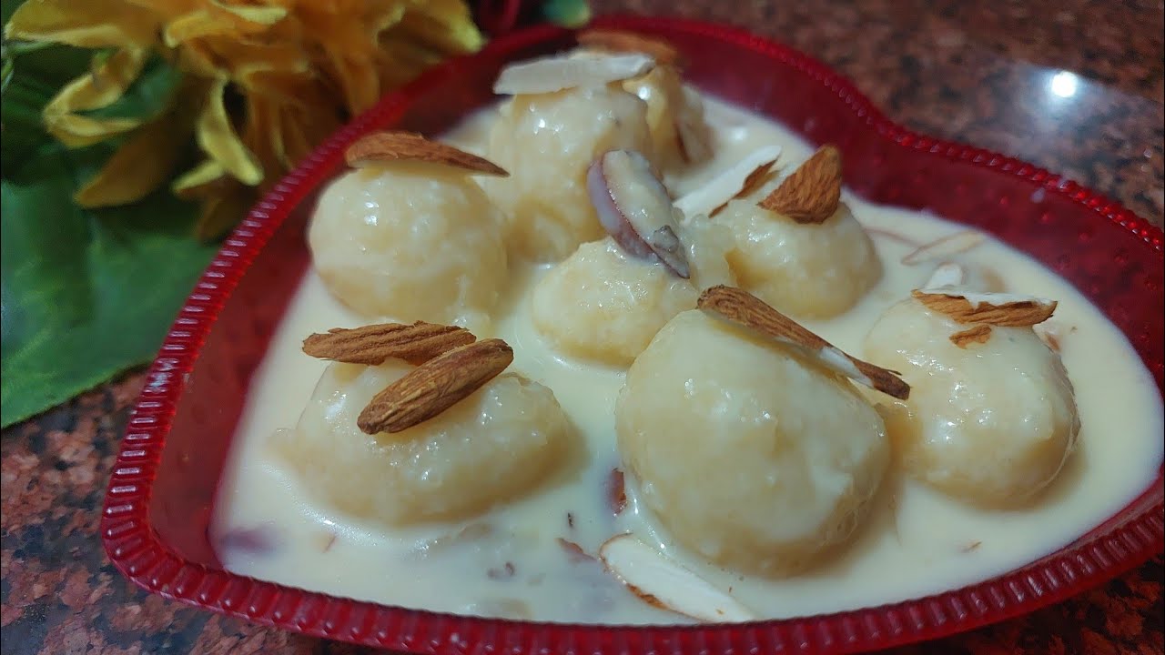 सूजी का दूध पीठा, रसमलाई जैसा/testy semolina recipe/suji milk recipe ...