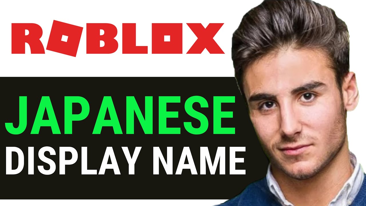 HOW TO GET JAPANESE LETTERS ON ROBLOX DISPLAY NAME (NEW WAY) - YouTube
