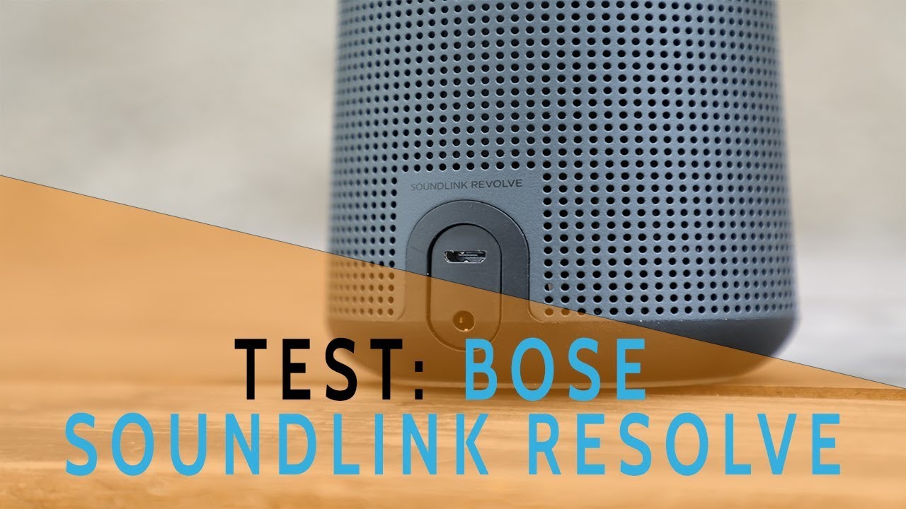 Test Labo de la Bose Soundlink Revolve : la qualité Bose, partout et à ...
