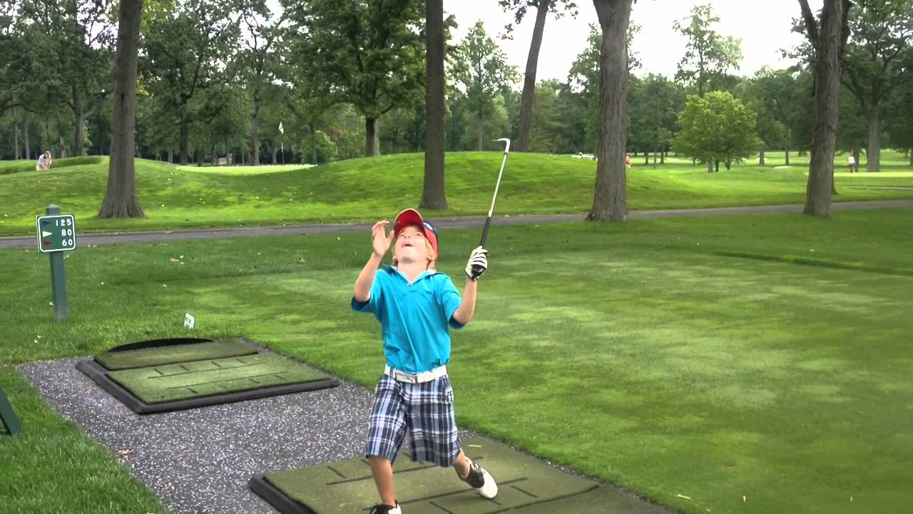 Will Lodge - Golf Trick Shot (+bloopers) - YouTube
