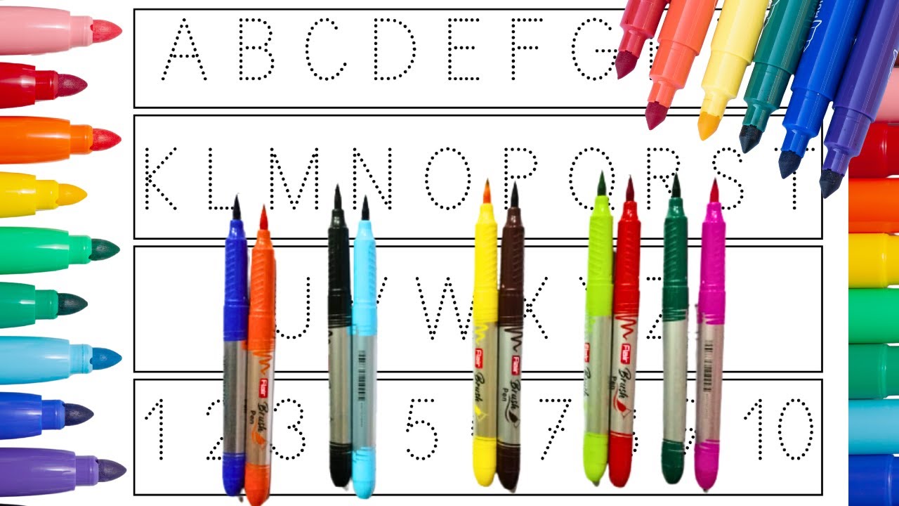 One two three, 1 to 100 counting, ABC, ABCD, 123, 123 Numbers, learn to ...