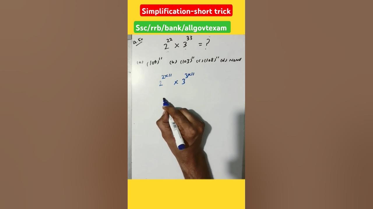 #50 (सरलीकरण ) | Most important question| fast calculation|#simplification #mathstricks #shorts ...
