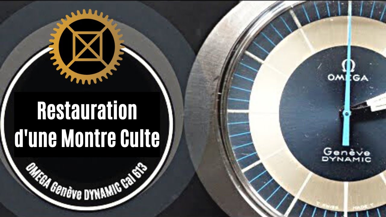Restauration Montre Vintage: Omega Dynamic Cal 613 - YouTube