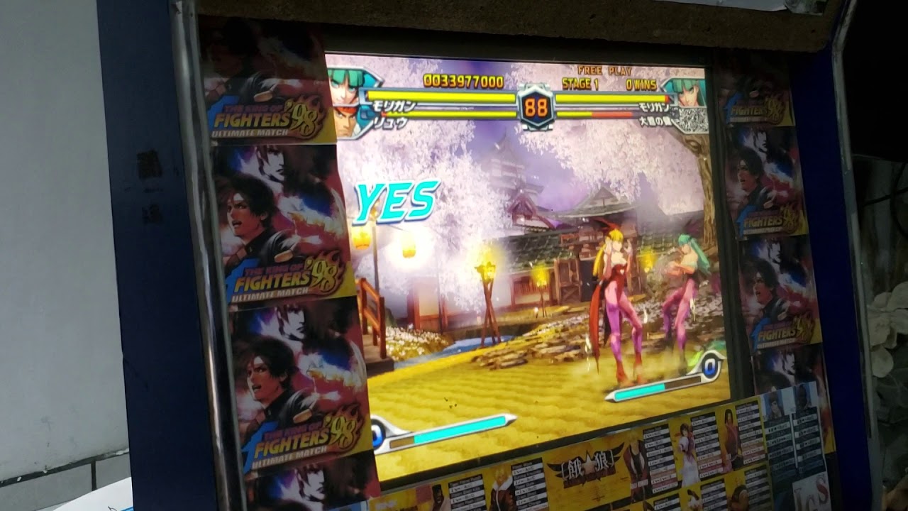 Tatsunoko VS Capcom Arcade PCB - YouTube