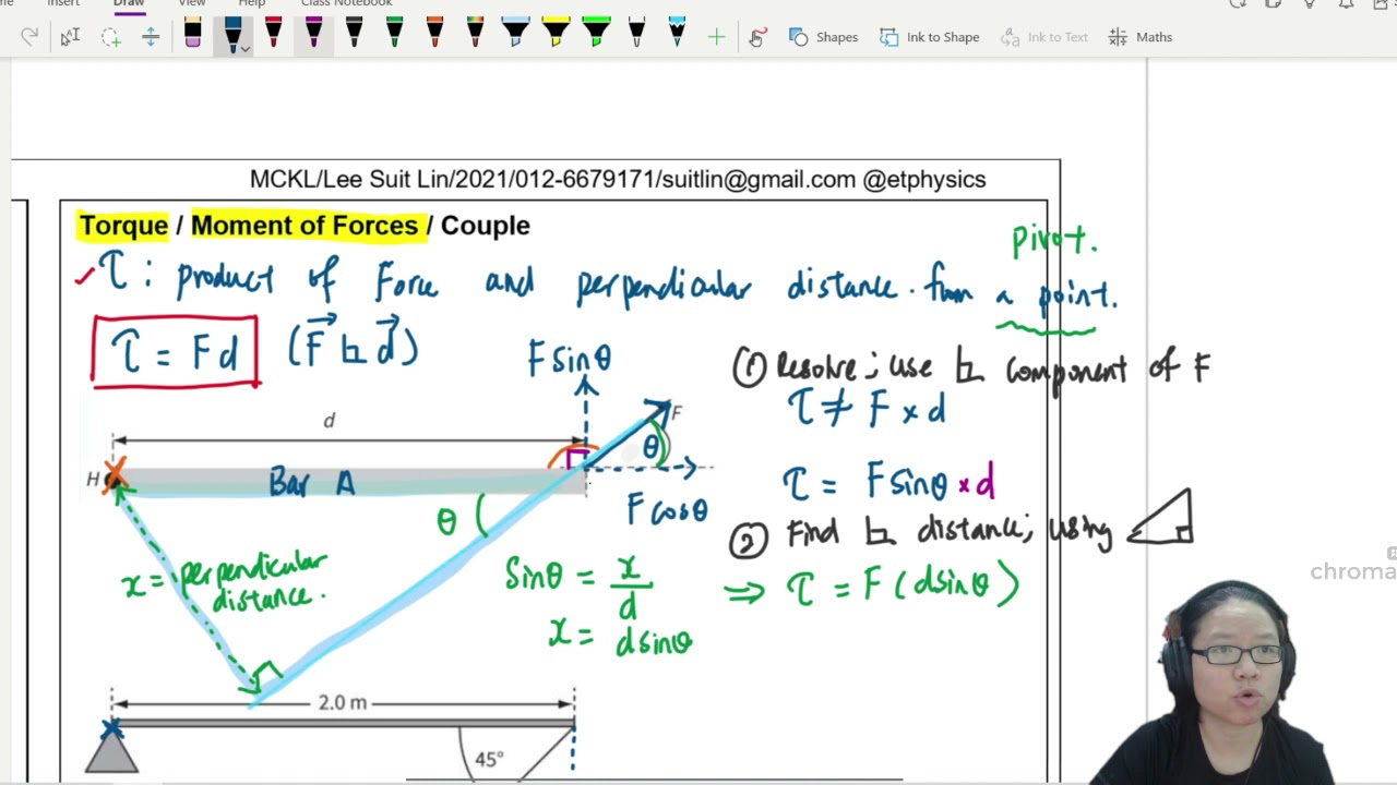 4.1a Moment of Forces | AS Forces | Cambridge A Level Physics - YouTube