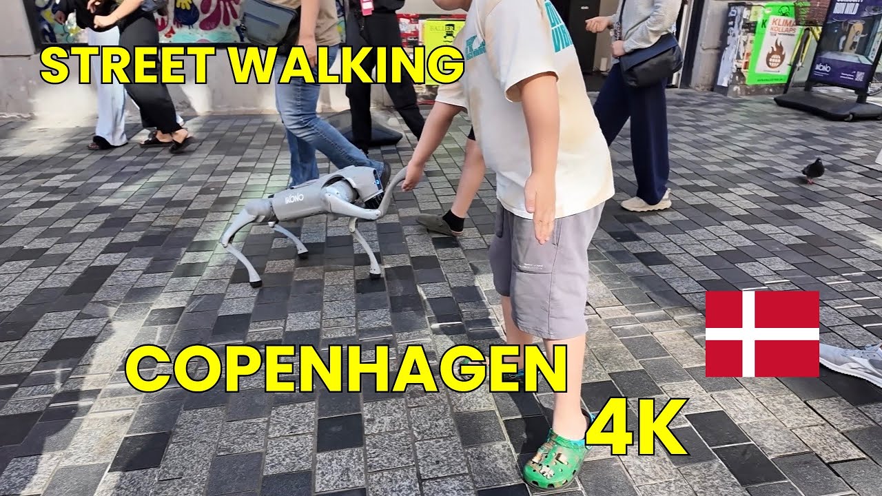 Street Walk in Copenhagen 🎶 | 4K Walking Tour with Music - YouTube