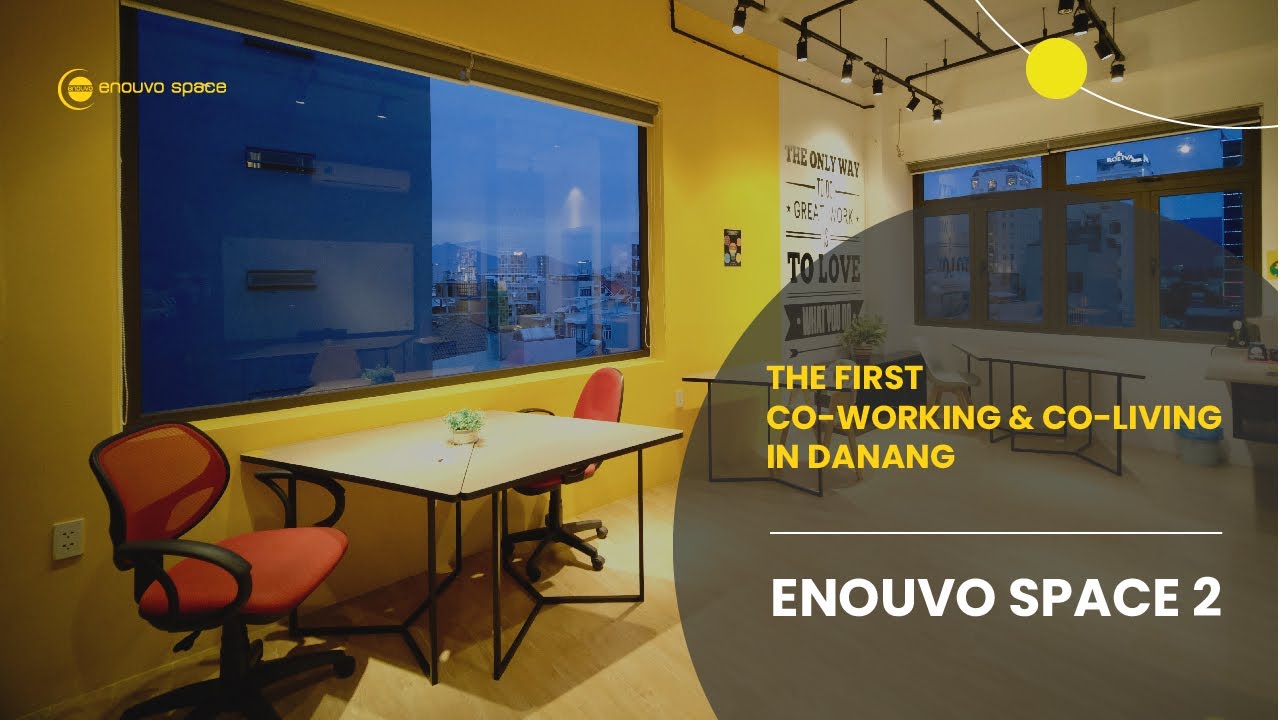 Enouvo Space | The first co-working and co-living in Danang - YouTube