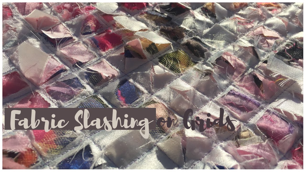 FABRIC SLASHING GRIDS | Fabric Slashing Textile Techniques | Didsbury ...