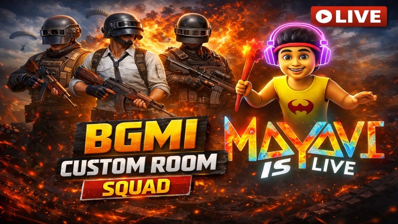 BGMI LIVE CUSTOM ROOM || CUSTOM ROOMS || BGMI LIVE ROOMS #bgmi # ...