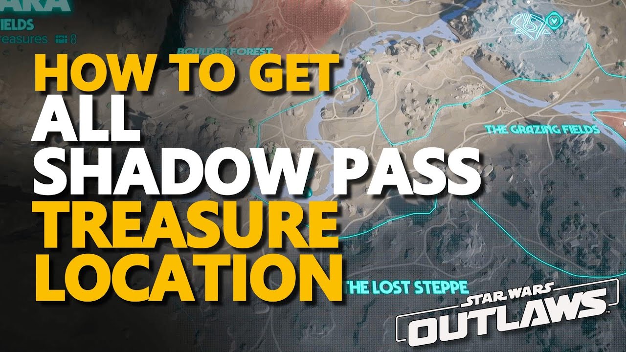 All Shadow Pass Treasures Star Wars Outlaws - YouTube